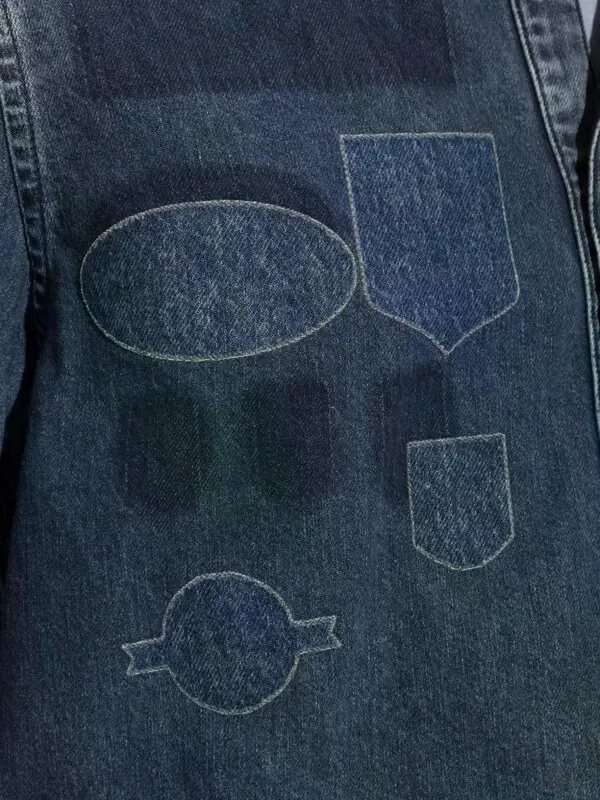 DIESEL® Patch-detail Denim Shirt