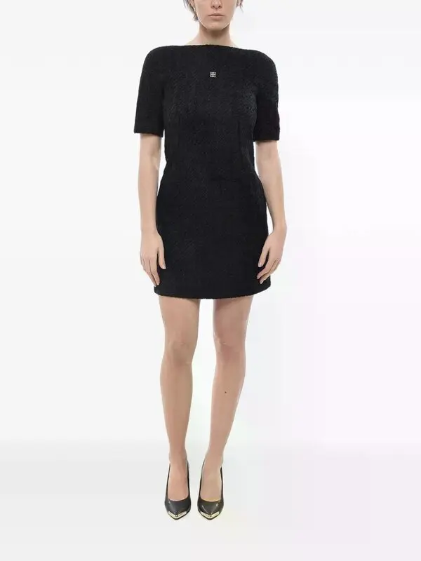 Givenchy Short-sleeve Mini Dress - Black