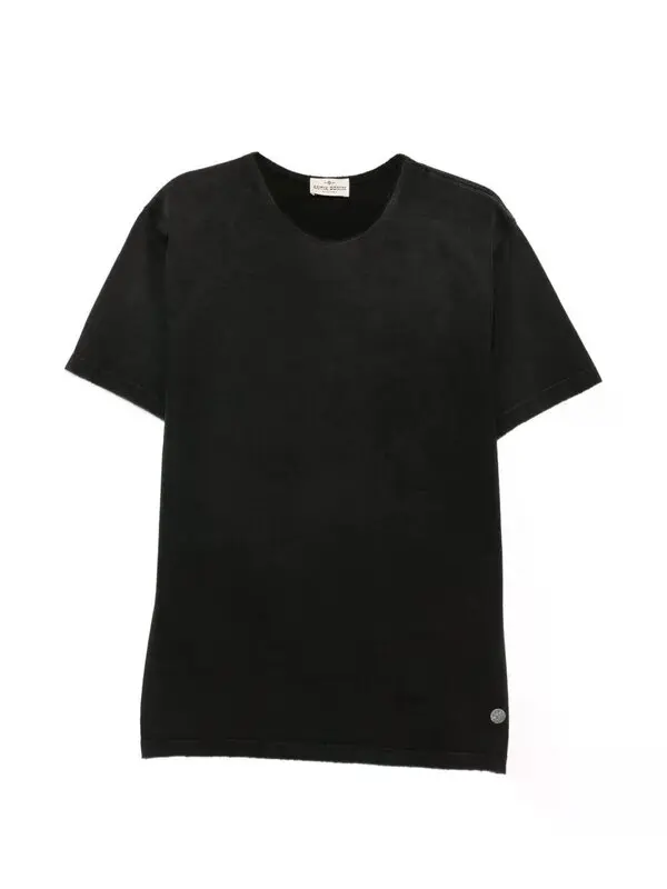ANTIK DENIM Faded-effect Logo-plaque T-shirt