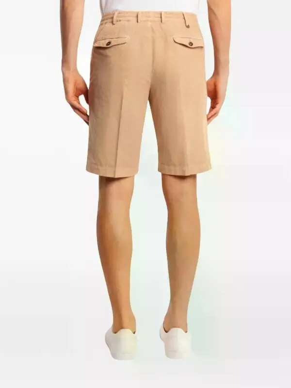 PT TORINO Pleated Tailored Shorts