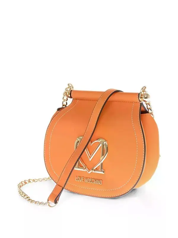 Moschino Mini Logo-plaque Chain-strap Shoulder Bag