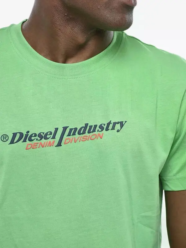 DIESEL® Logo-print Crew-neck T-shirt