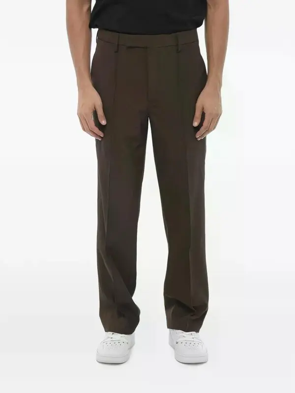 Neil Barrett Straight-leg Trousers - Brown