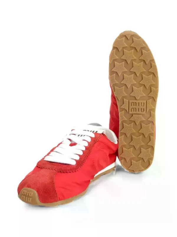 Miu Miu Plume Panelled Sneakers