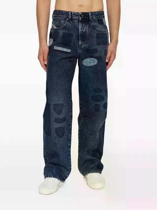 DIESEL® 2001 D-macro-s10 Patchwork Jeans