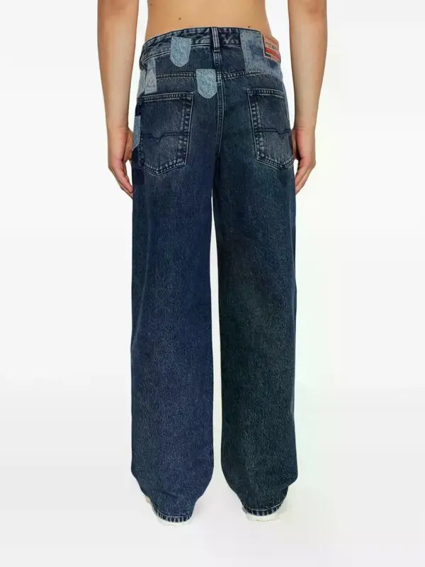 DIESEL® 2001 D-macro-s10 Patchwork Jeans