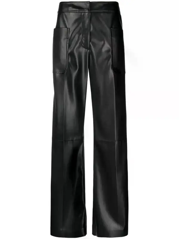Stella McCartney Alter Mat Wide-leg Trousers - Black