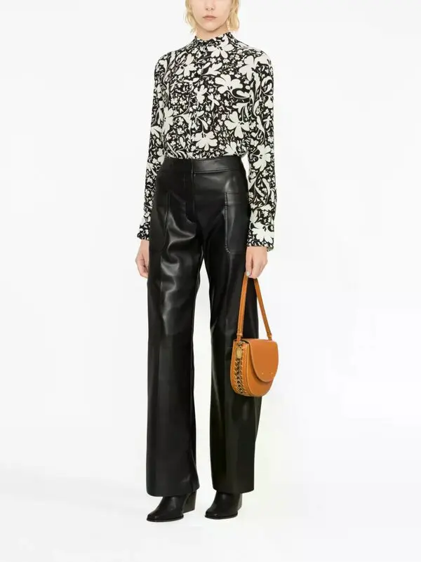 Stella McCartney Alter Mat Wide-leg Trousers