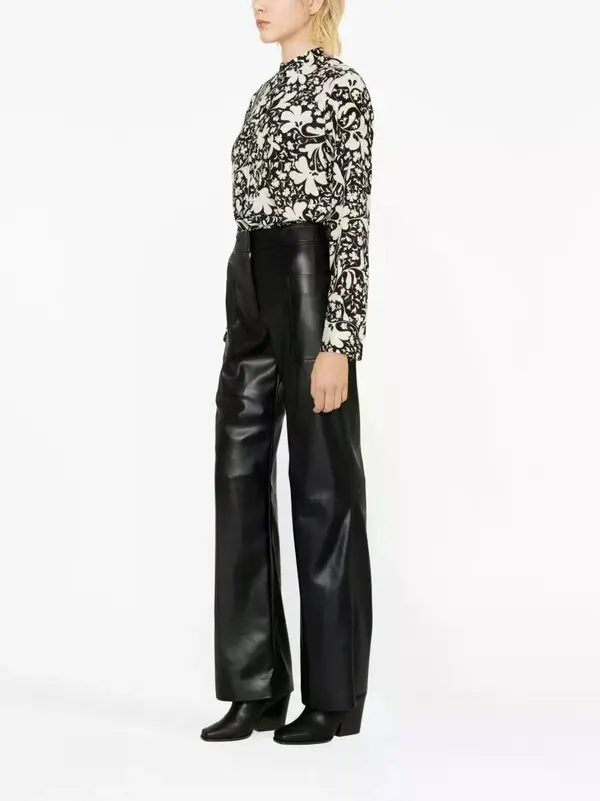 Stella McCartney Alter Mat Wide-leg Trousers