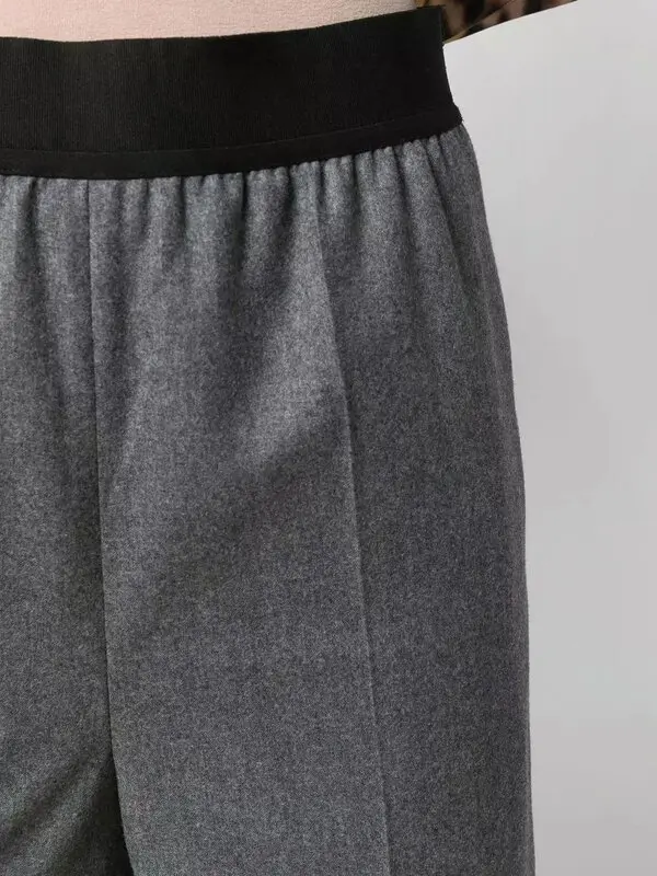Stella McCartney Cropped Flannel Trousers