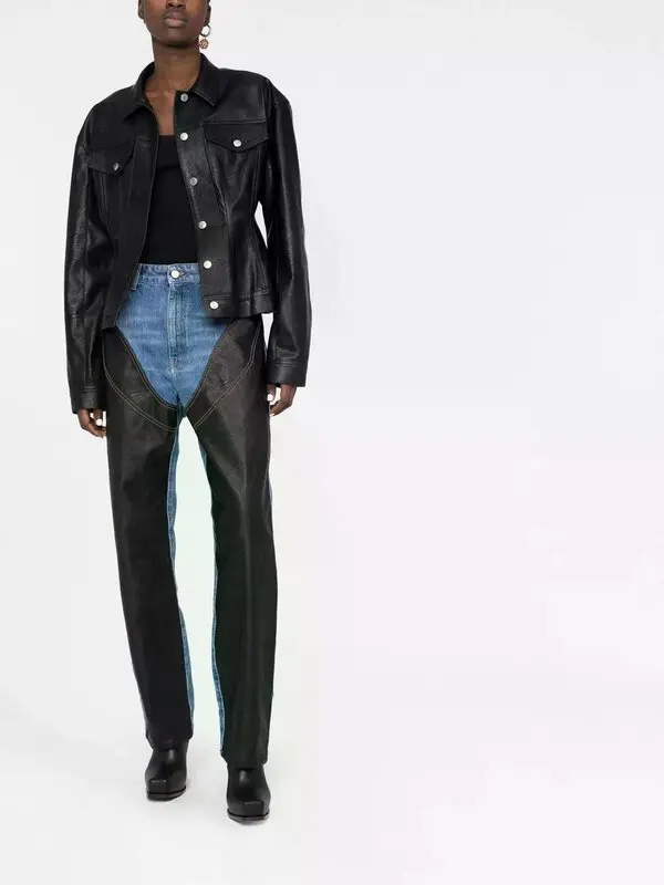 Stella McCartney Alter Mat Chap Panelled Jeans