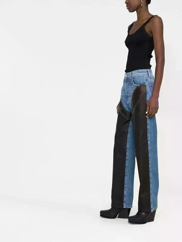 Stella McCartney Alter Mat Chap Panelled Jeans