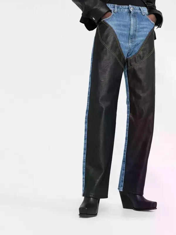 Stella McCartney Alter Mat Chap Panelled Jeans