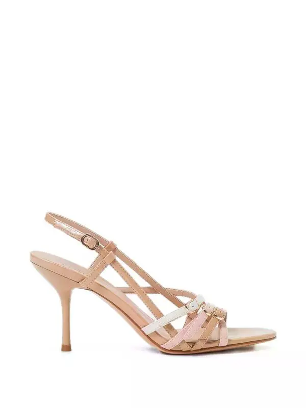 TWINSET Buckle-detail Strappy Sandals - Neutrals