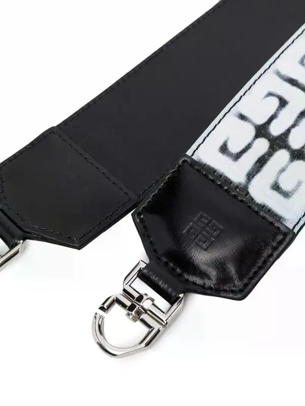 Givenchy Logo-print Detachable Shoulder Strap - Black