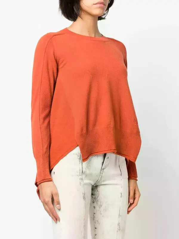 Stella McCartney Waterfall-hem Fine-knit Jumper