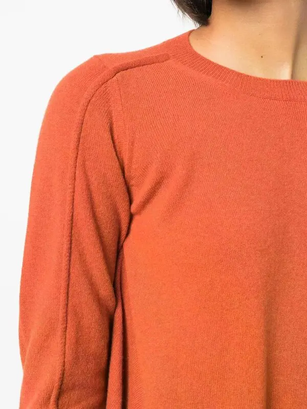 Stella McCartney Waterfall-hem Fine-knit Jumper