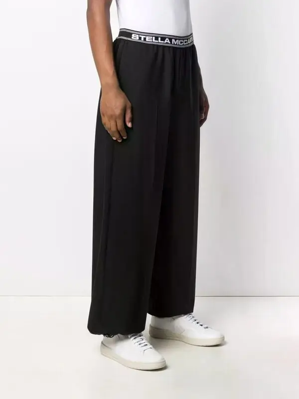 Stella McCartney Logo-waistband Balloon Trousers