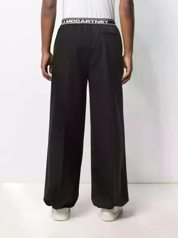 Stella McCartney Logo-waistband Balloon Trousers