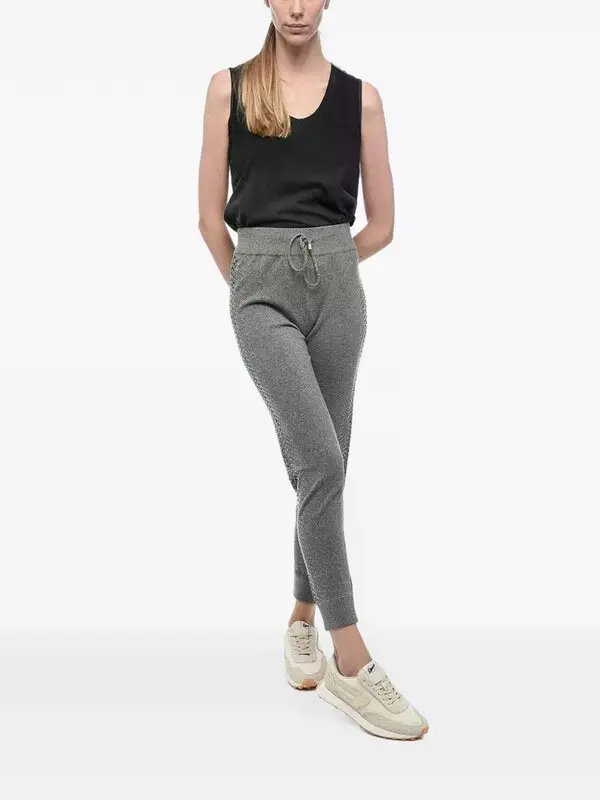 Philipp Plein Drawstring Track Pants - Grey