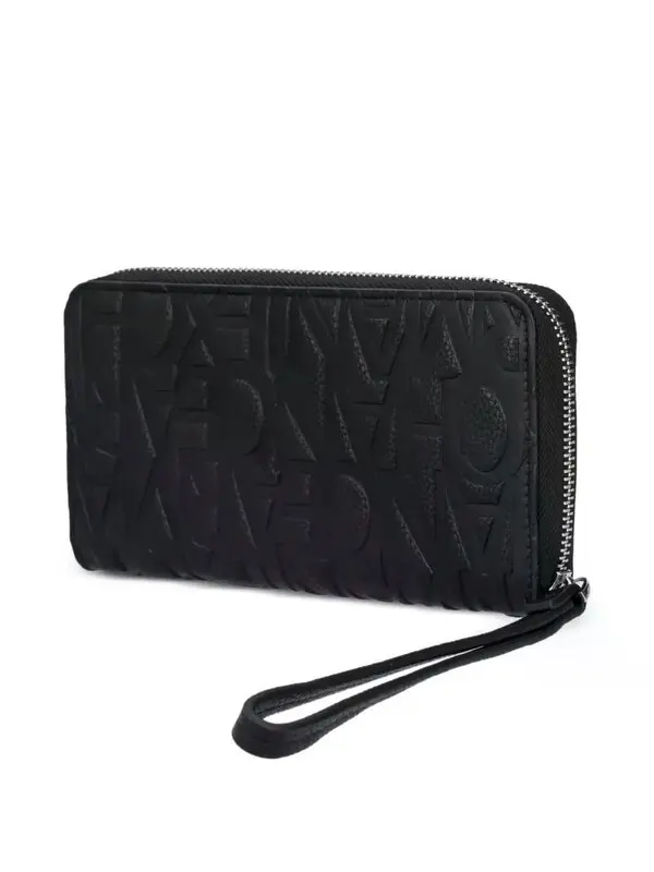 Armani Exchange Logo-embossed Continental Wallet