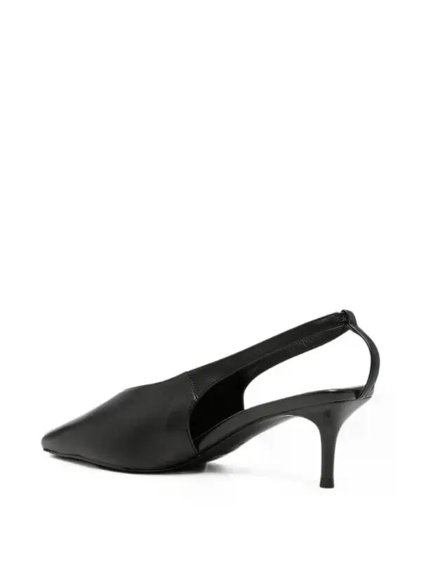 SERGIO MORETTI FIRENZE Pointed-toe Slingback Pumps