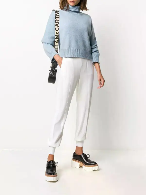 Stella McCartney Elasticated-waist Tapered Trousers
