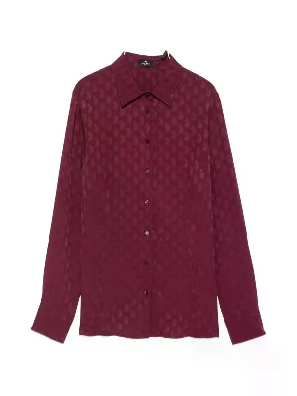 Etro Paisley-print Shirt - Red