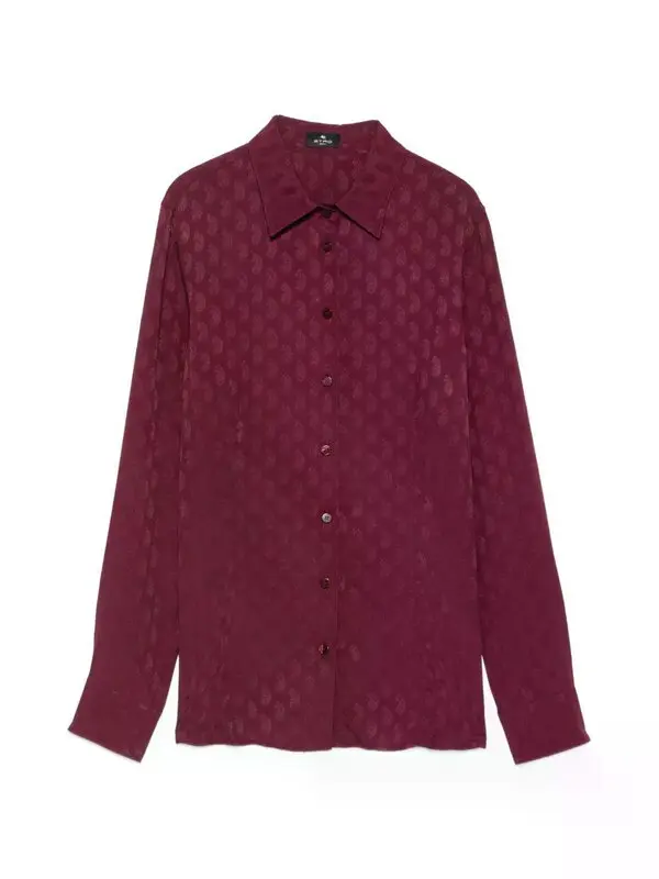 Etro Paisley-print Shirt - Red