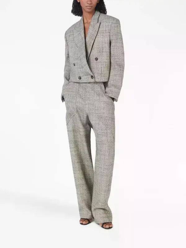 Stella McCartney Tapered-leg Wool Trousers
