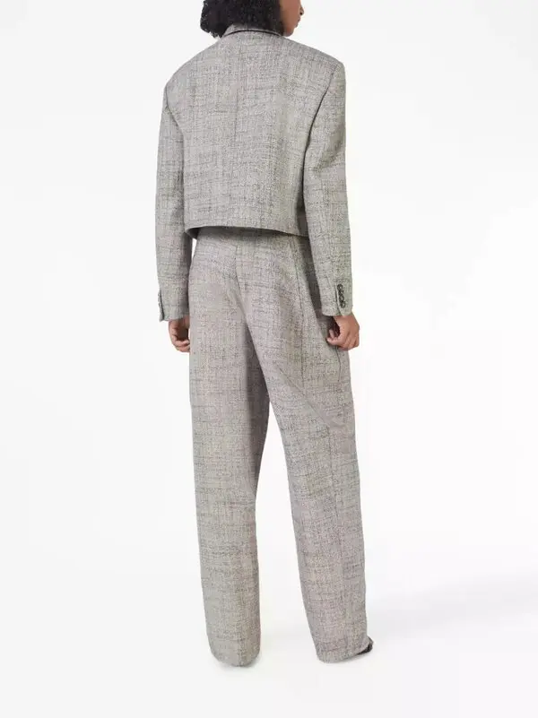 Stella McCartney Tapered-leg Wool Trousers