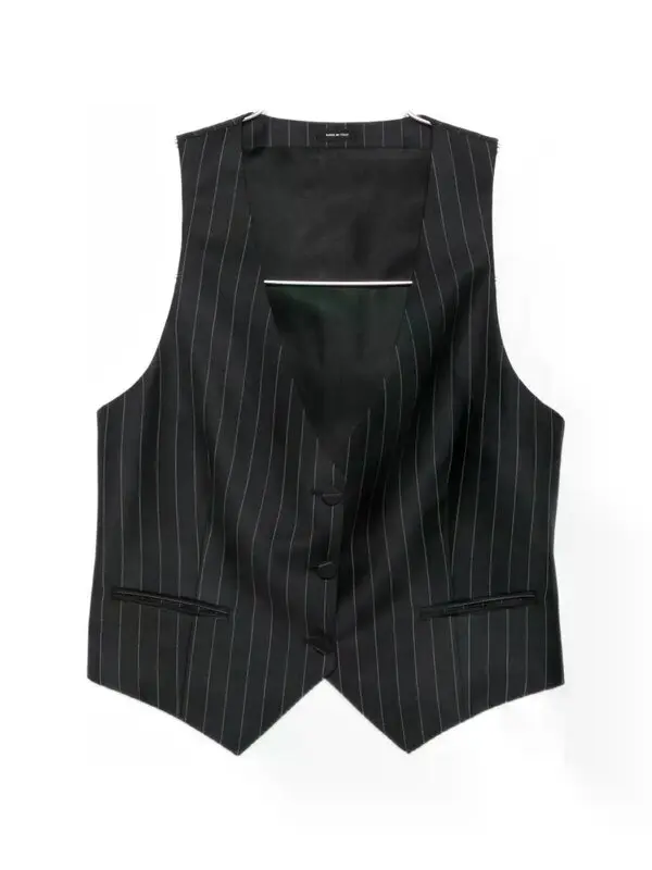 TOM FORD Pinstripe-pattern Waistcoat