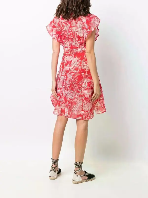 Stella McCartney Mushroom Print Short Dress