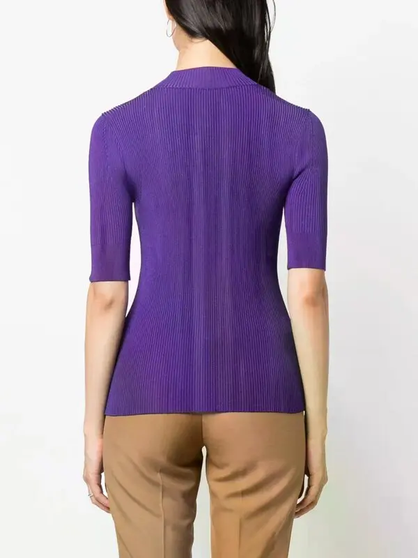 Stella McCartney High-neck Ribbed Top