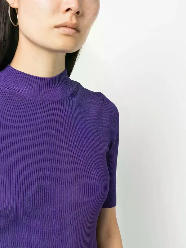 Stella McCartney High-neck Ribbed Top