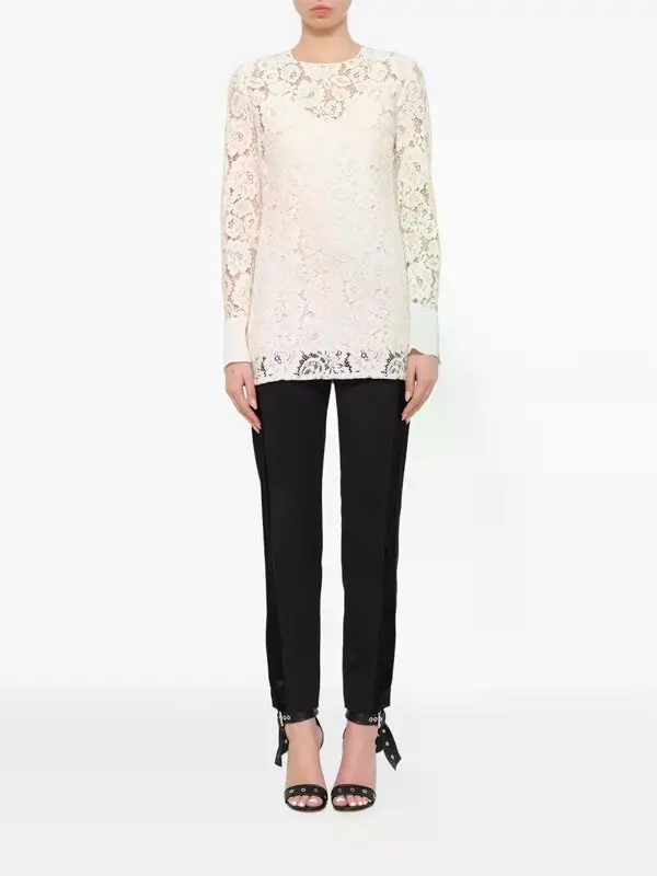 LANVIN Floral-lace Top