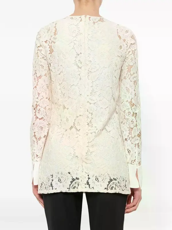 LANVIN Floral-lace Top