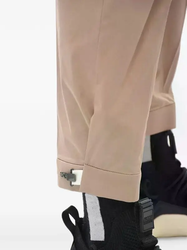 Neil Barrett Beige Cropped Tapered Trousers