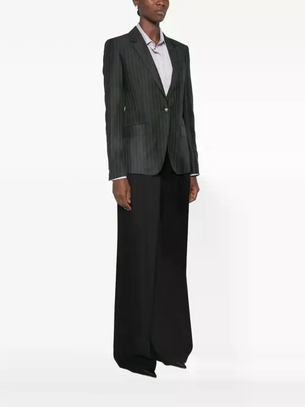 TOM FORD Pinstripe-pattern Single-breasted Blazer