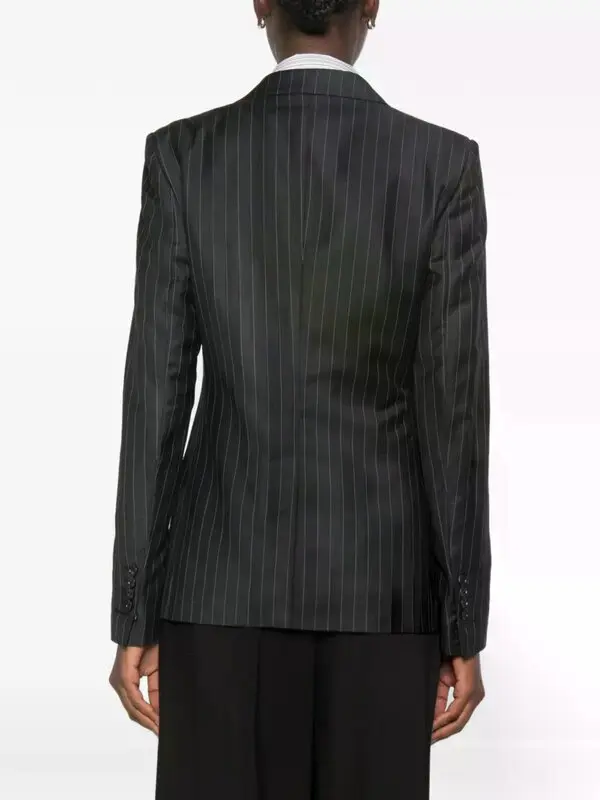 TOM FORD Pinstripe-pattern Single-breasted Blazer