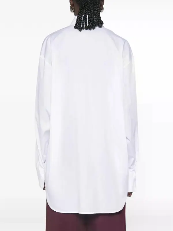 Ermanno Scervino Pintuck-detail Oversized Shirt