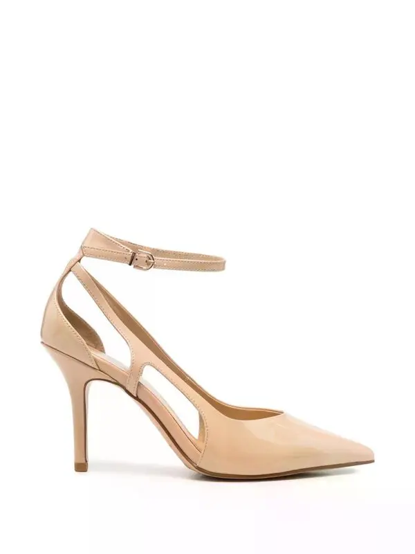 SERGIO MORETTI FIRENZE Pointed-toe Cutout Pumps - Neutrals