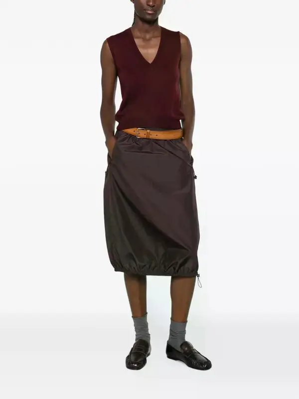 A.p.c. V-neck Knitted Top