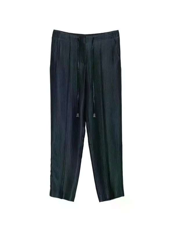 Giorgio Armani Drawstring-fastening Trousers - Blue