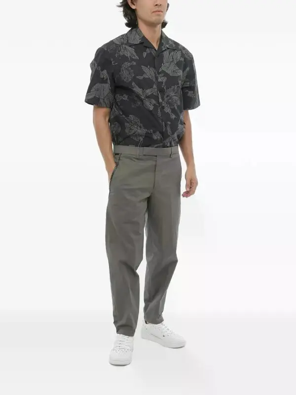 Neil Barrett Slim-fit Elasticated-cuff Trousers