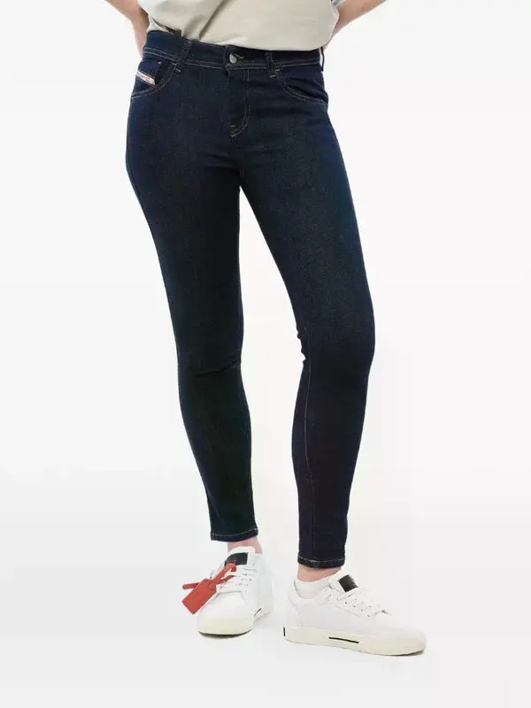 DIESEL® Slandy Super-skinny Jeans - Blue
