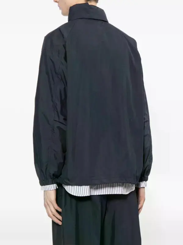 Comme Des Garçons High-neck Raglan-sleeve Jacket