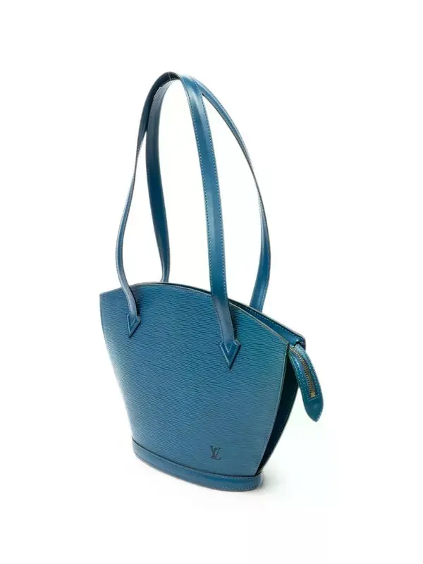 LOUIS VUITTON Pm St-jacques Epi Leather Shoulder Bag - Blue