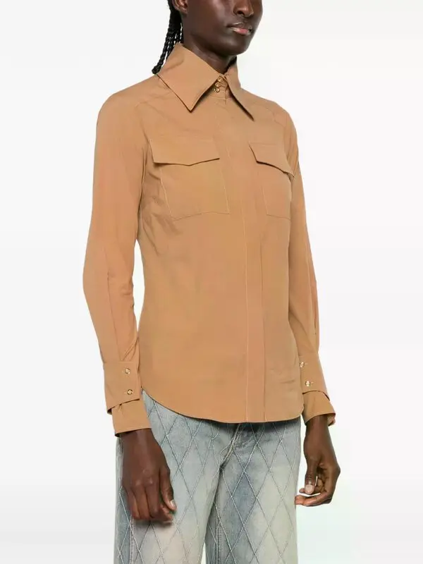 Elisabetta Franchi Flap-pockets Long-sleeve Shirt
