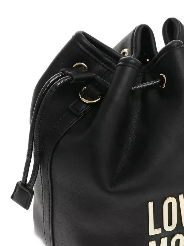Moschino Logo-lettering Bucket Bag
